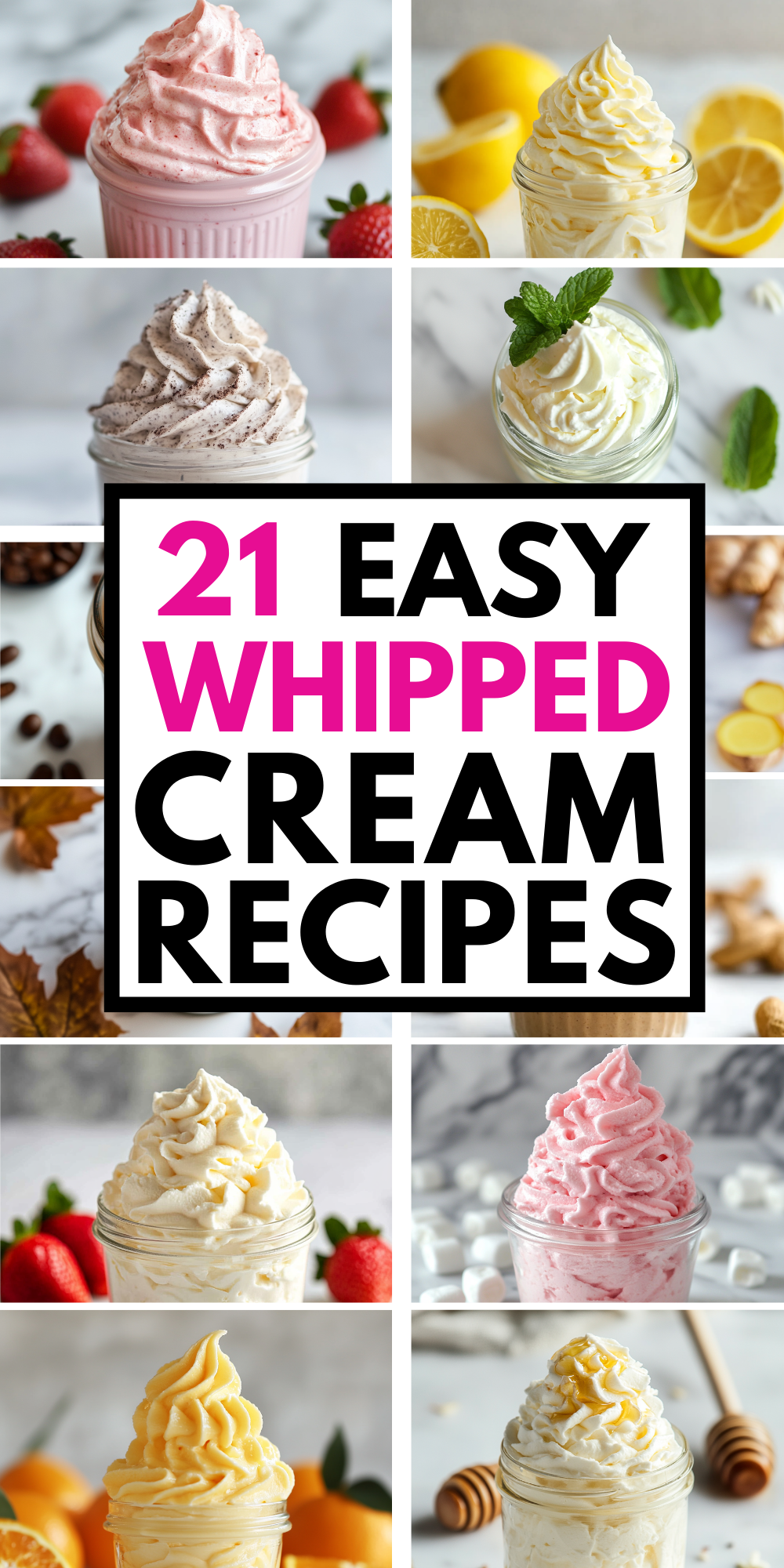 21 Easy Whipped Cream Recipes - Scoop & Sprinkle