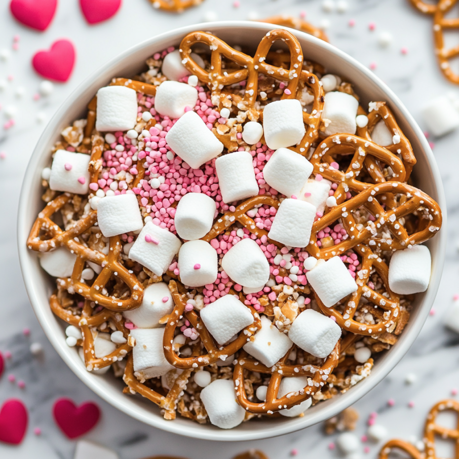 8 Valentine's Day Snack Mix Recipes You'll Love! - Scoop & Sprinkle